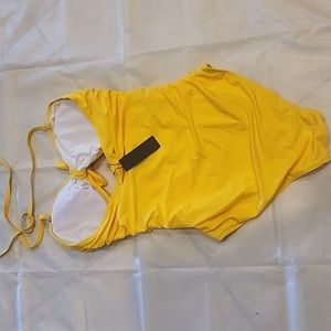 Tempt Me | Swim | Nwt Yellow Swimsuit | Poshmark